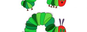 The Very Hungry Caterpillar Cut Out – Medium
