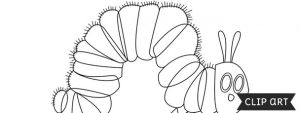 The Very Hungry Caterpillar Template – Clipart