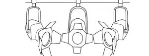 Theatre Stage Lights Template – Large