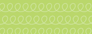 Tinted Lime Green Loops Scrapbook Paper