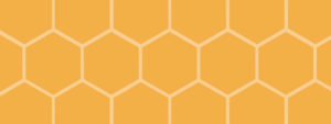 Tinted Marigold Honeycomb Scrapbook Paper