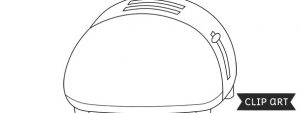 Toaster Template – Clipart