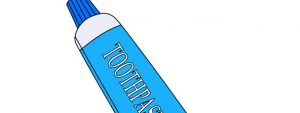 Toothpaste Tube Cut Out – Large