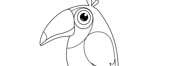 Toucan Template Large