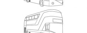 Tour Bus Template – Medium