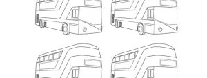 Tour Bus Template – Small