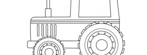 Tractor Template – Large