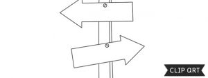 Trail Sign Template – Clipart