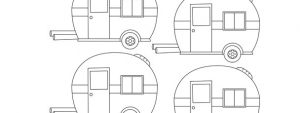 Trailer Camper Template – Small