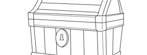 Treasure Chest Template – Large