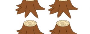 Tree Stump Cut Out – Small