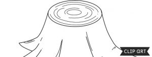 Tree Stump Template – Clipart