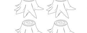 Tree Stump Template – Small