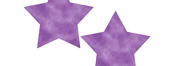 Free Printable Violet Purple Watercolor Stars