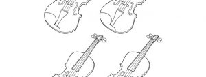 Violin Template – Small