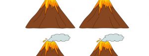 Volcano Cut Out – Small