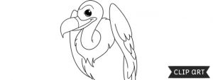 Vulture Template – Clipart