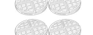 Waffle Template – Small