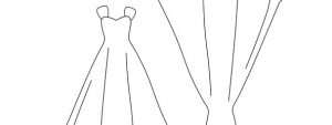 Wedding Dress Template – Medium