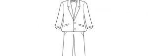Wedding Suit Template – Large