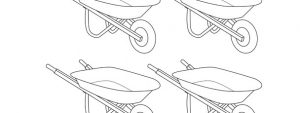 Wheelbarrow Template – Small