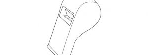 Whistle Template – Large