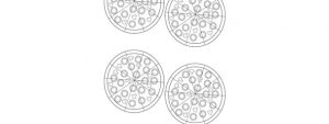 Whole Pizza Template – Small