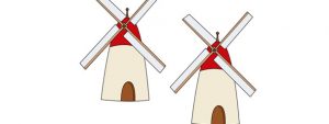 Windmill Cut Out – Medium
