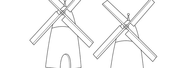 Windmill Template Medium