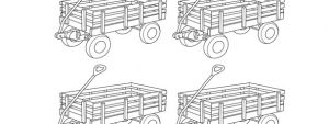 Wooden Wagon Template – Small