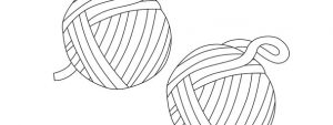 Yarn Ball Template – Medium