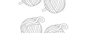 Yarn Ball Template – Small