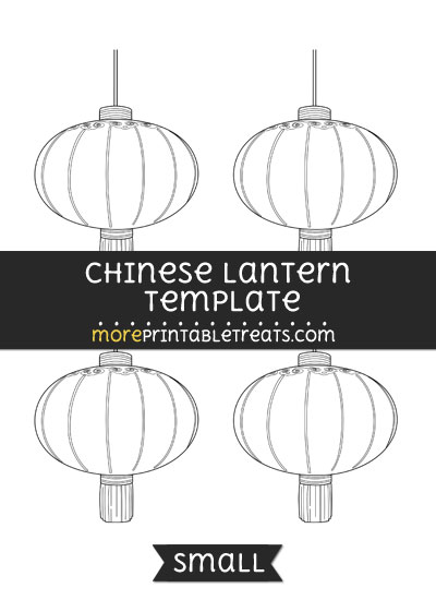 Chinese Lantern Template Small